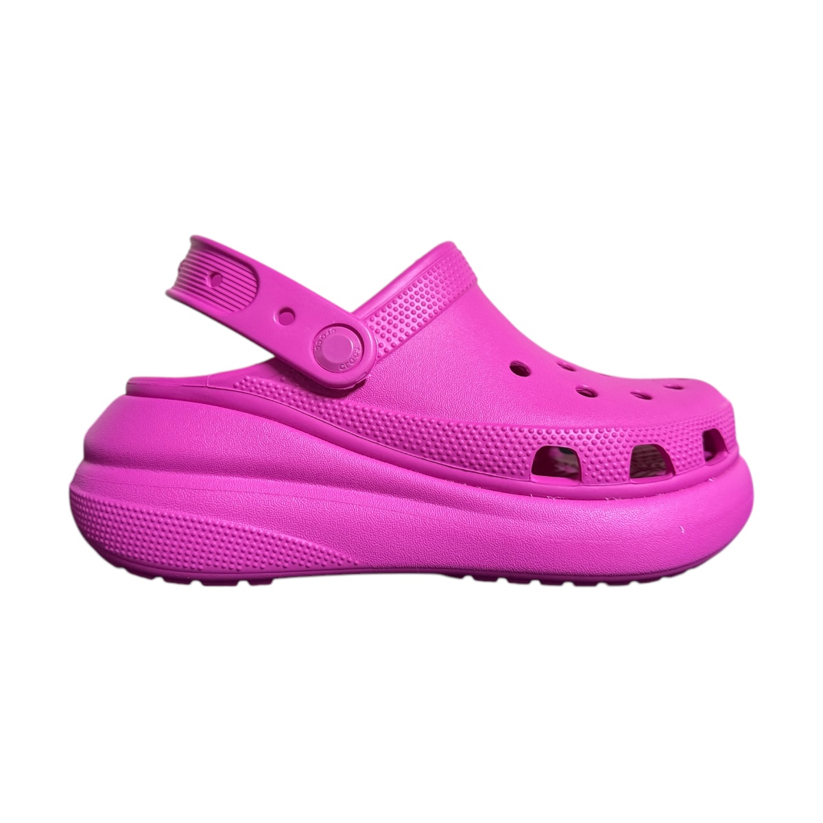 Crocs - Classic Crush Clog Plataforma - Fucsia | Zeus Deportes